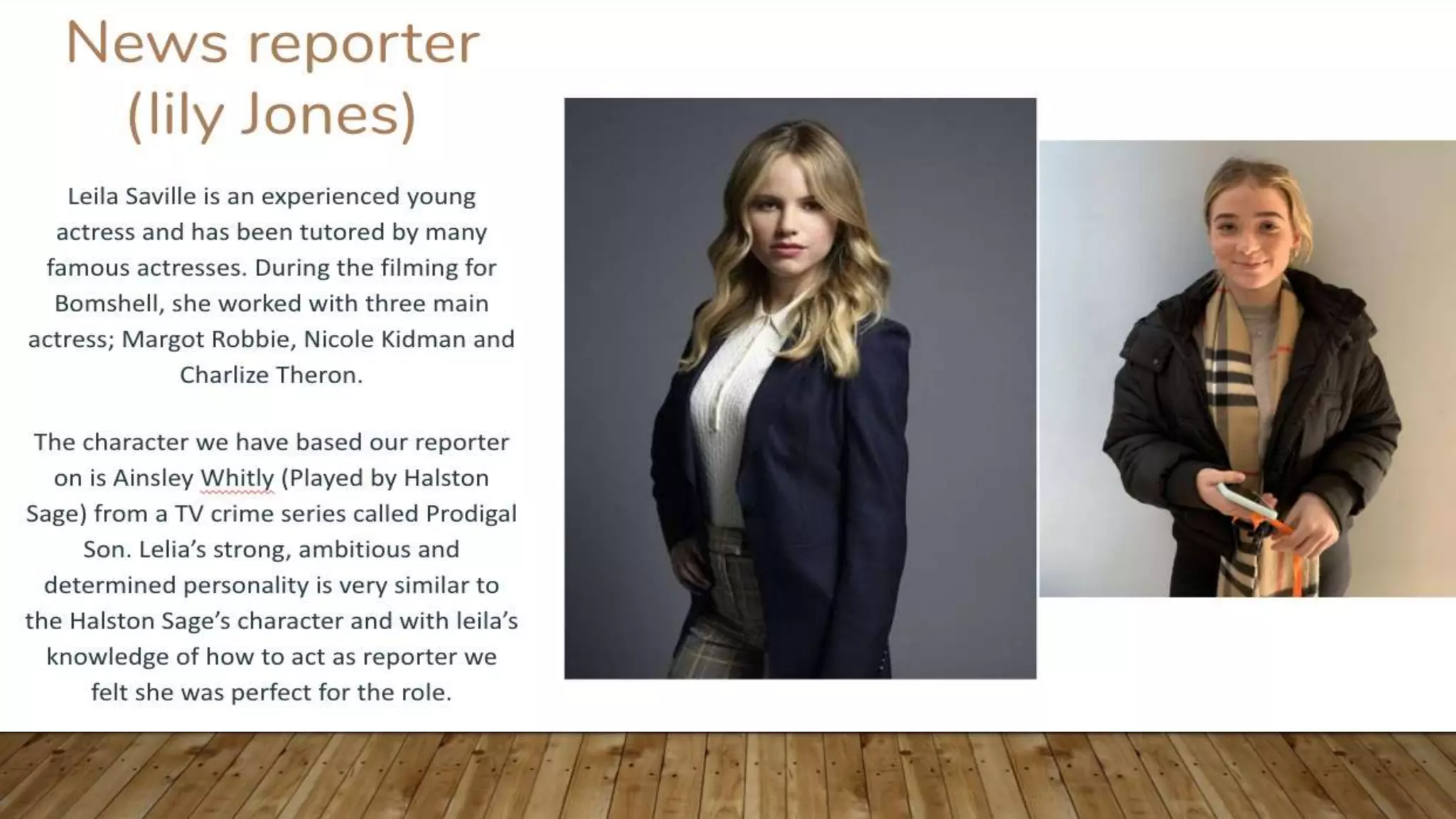 Character casting | PPTX