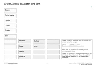 Character chart | DOC