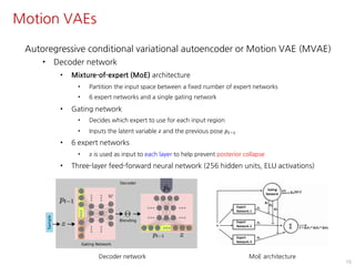 Character Controllers using Motion VAEs | PPT