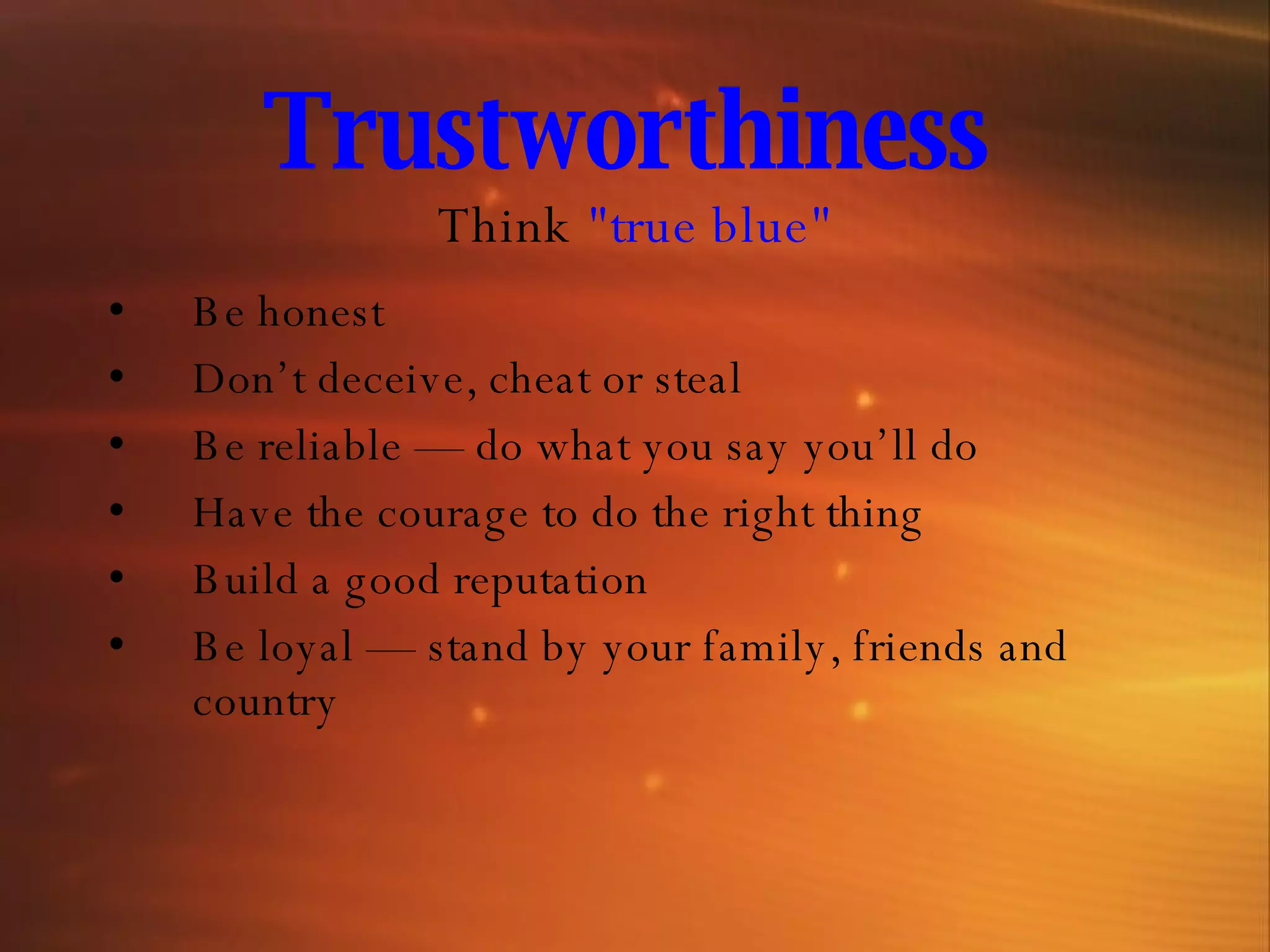 Character Counts | PPT