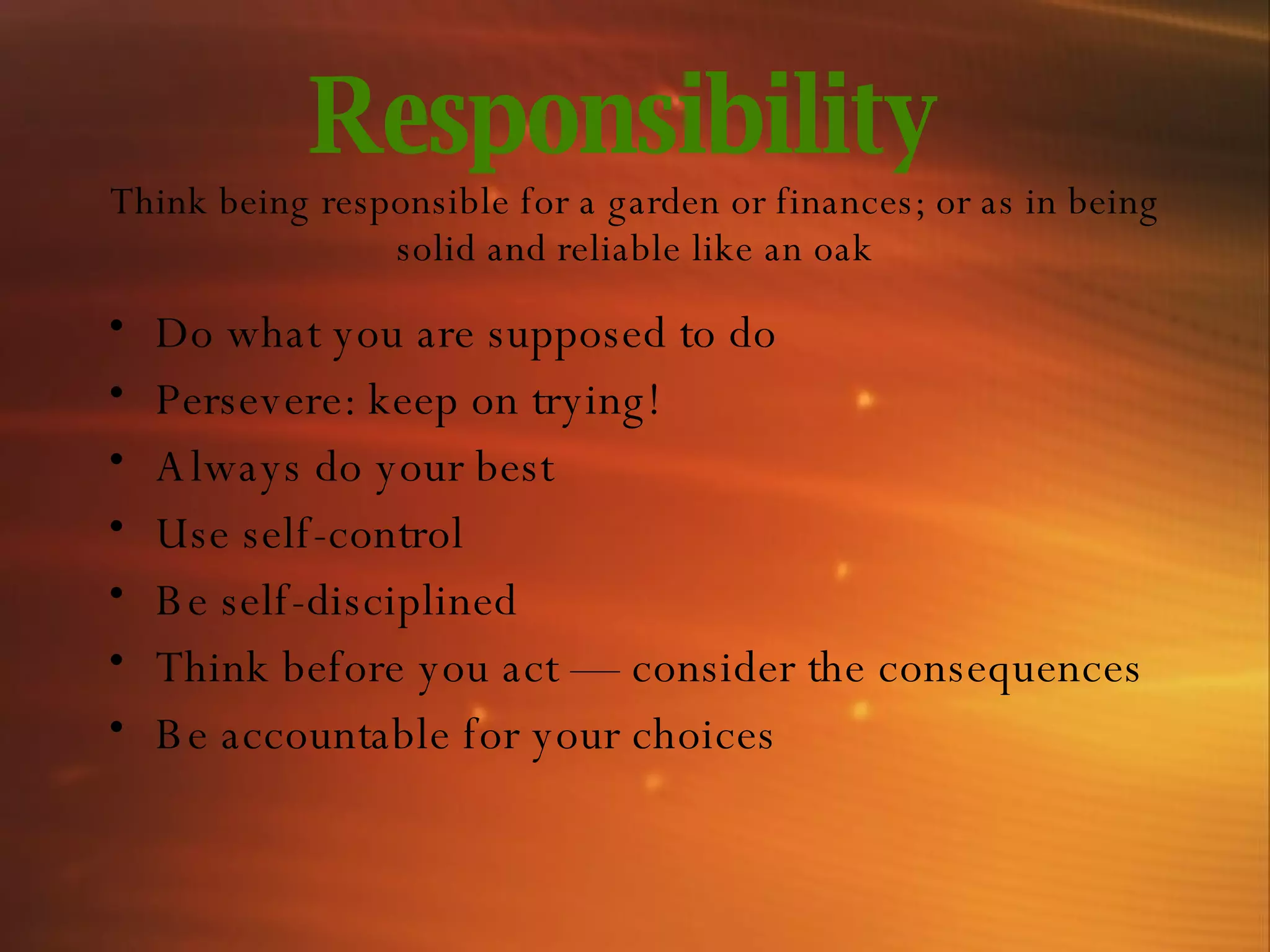 Character Counts | PPT