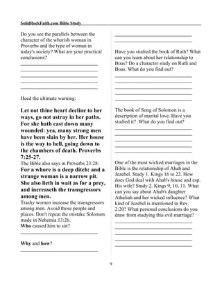 Character and Courtship | PDF