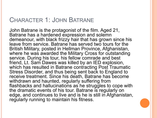 Character Description | PPT