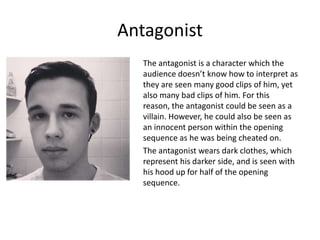 Character descriptions | PPTX