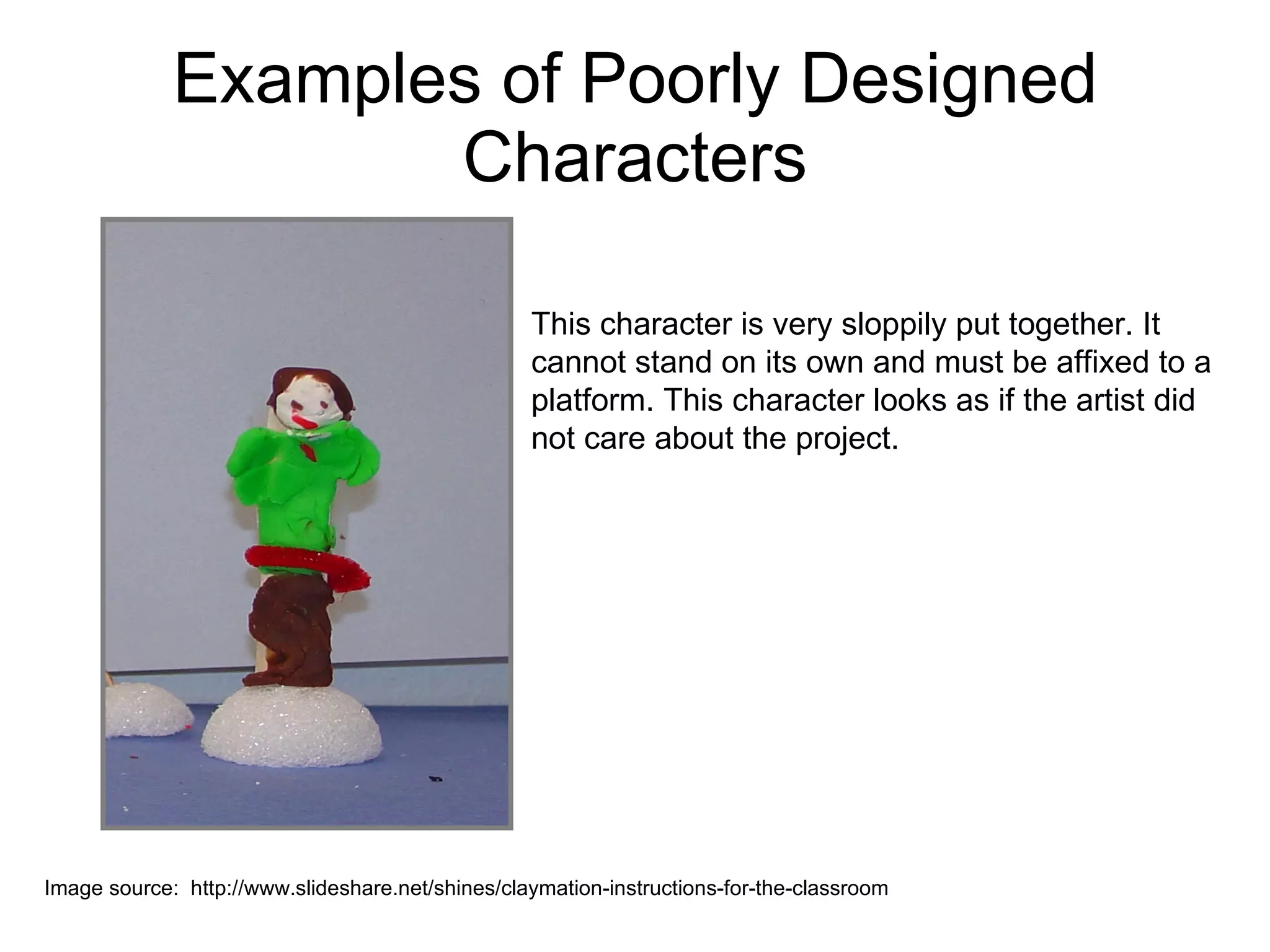 Claymation Character design | PPT