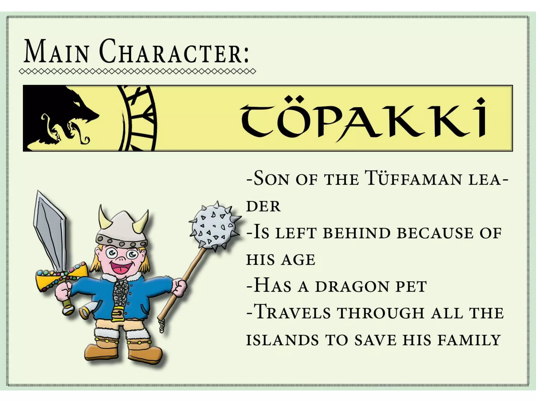 Character design project | PPTX
