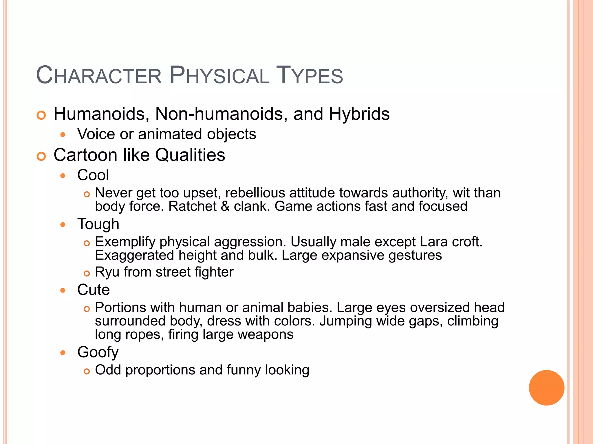 Character design | PPTX