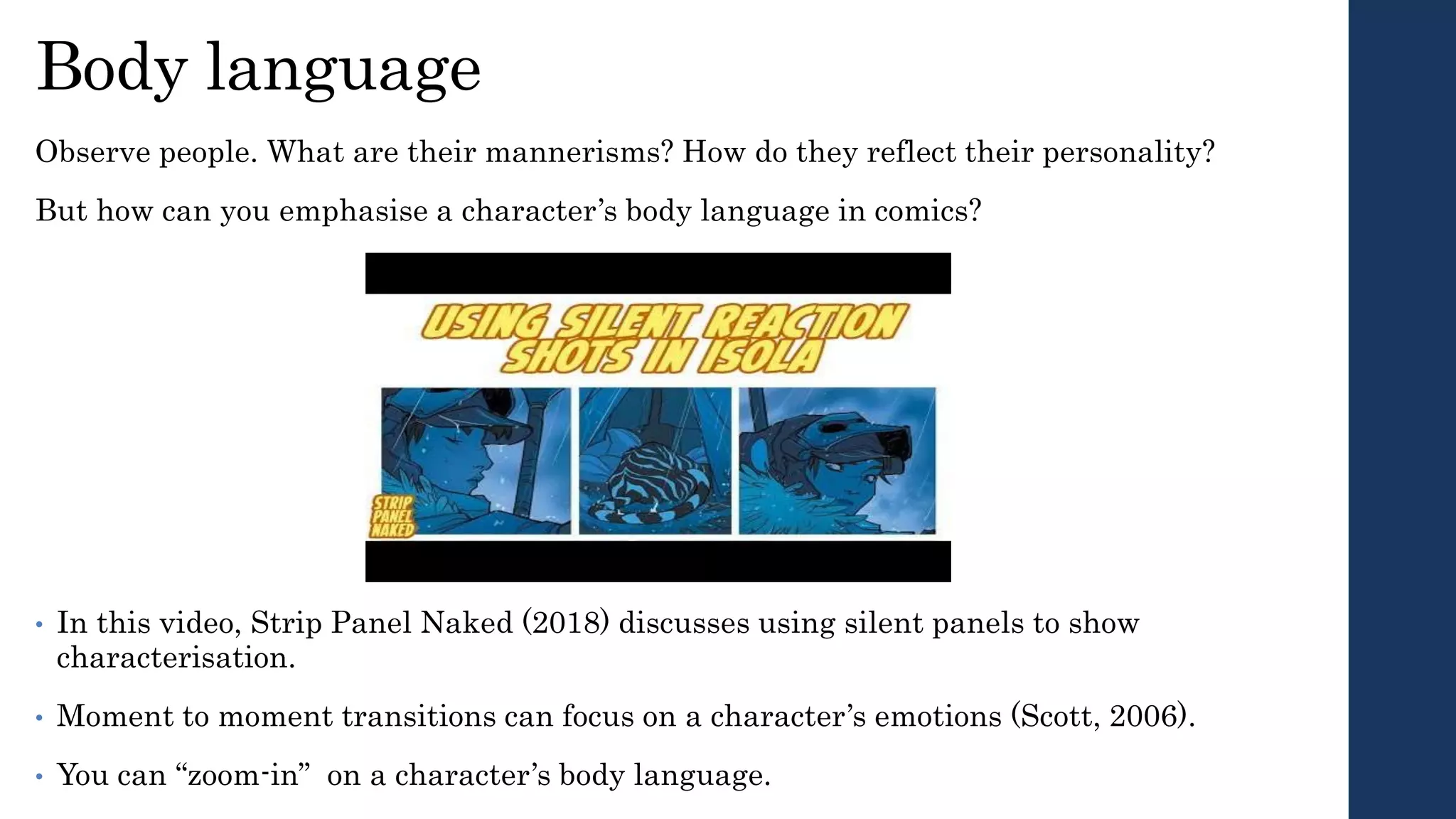 Character design in comics | PPTX