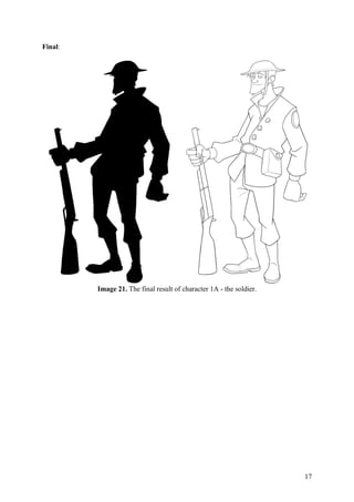 Character design process | PDF | Drawing and Sketching | Arts and Crafts
