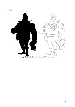 Character design process | PDF | Drawing and Sketching | Arts and Crafts