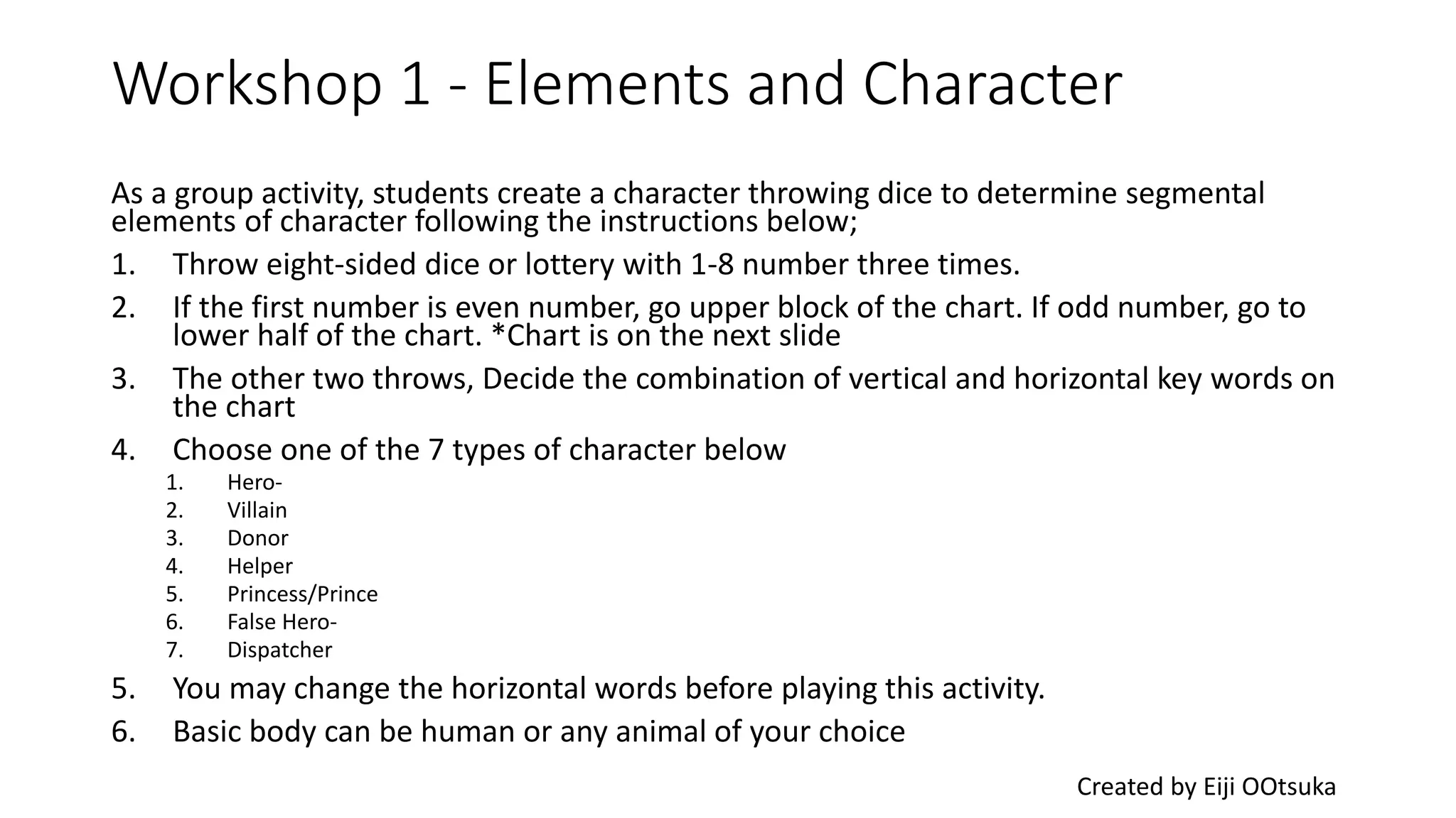 Character design theory | PPTX