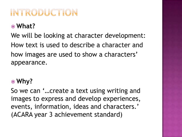 Character development | PPT