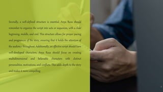 Anya Raza – Character Development: Creating Multidimensional Roles in ...