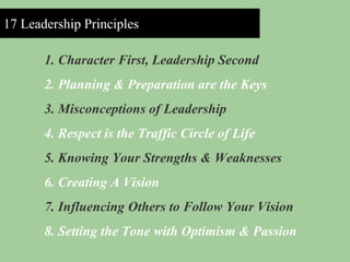 Character development & leadership | PDF