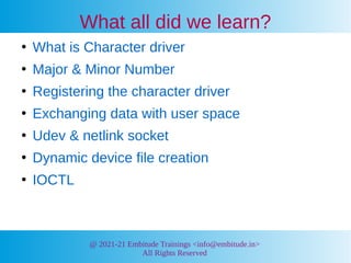 Character drivers | PDF