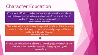 Character Education | PPTX