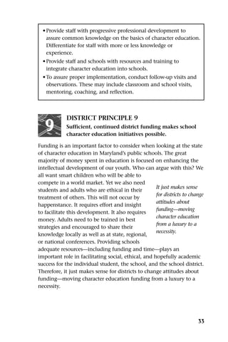 Character Education Lesson Plans