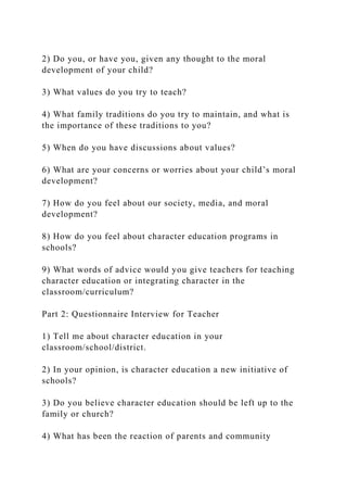Character Education Interview Assignment InstructionsYou wil.docx