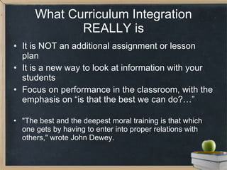 Character Education In The Core Curriculum | PPT | Secondary Education ...