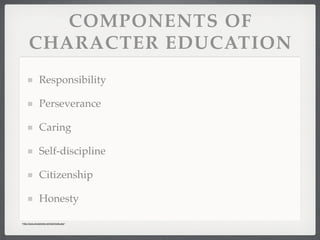 Character Education keynote | KEY