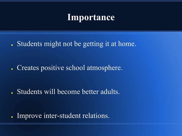 Character education ppt | PPTX