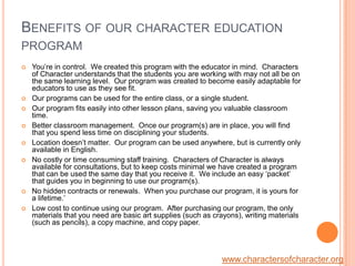 Character education program | PPT