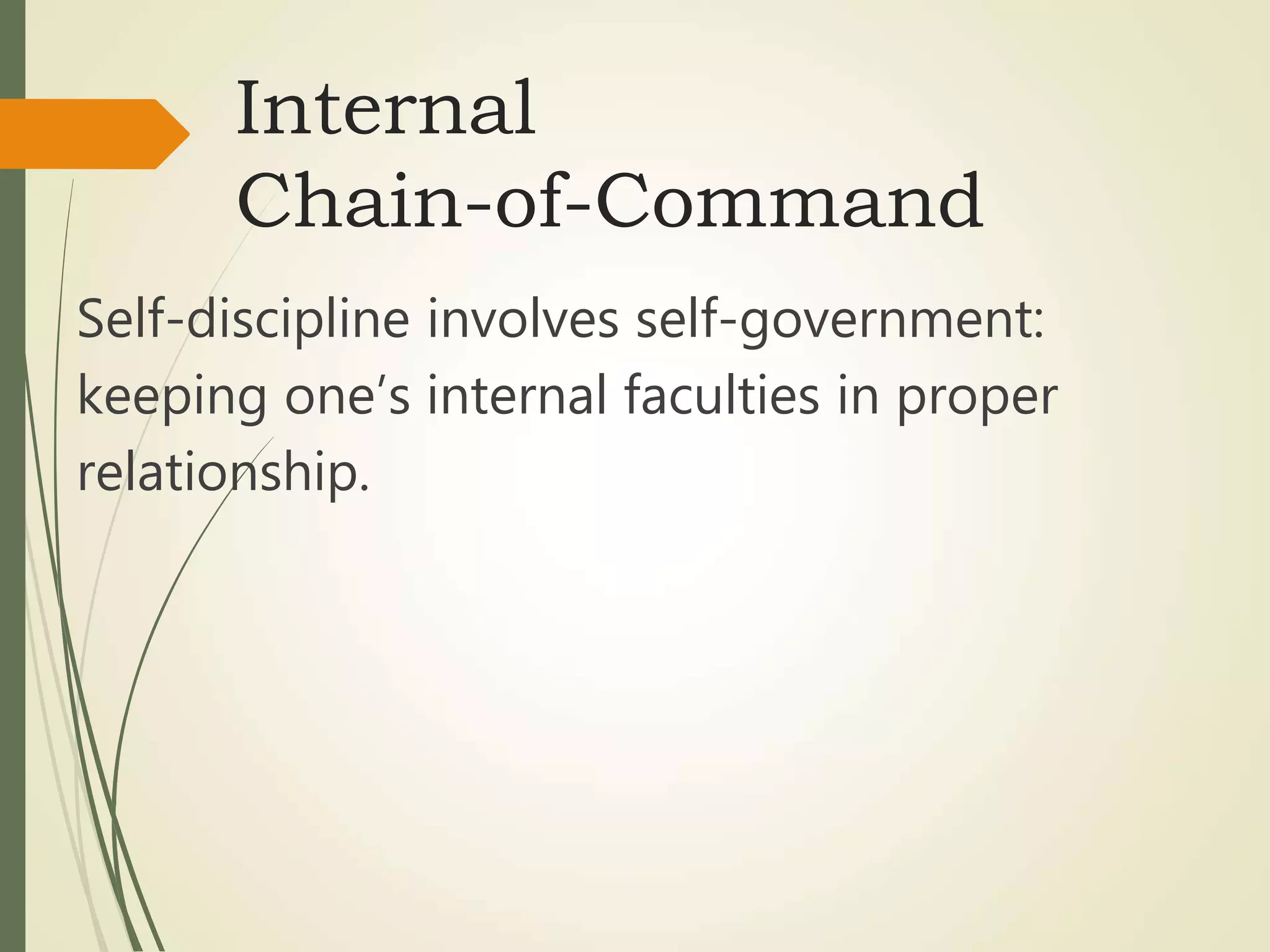 Character Education Self-discipline.ppt | Family and Relationships