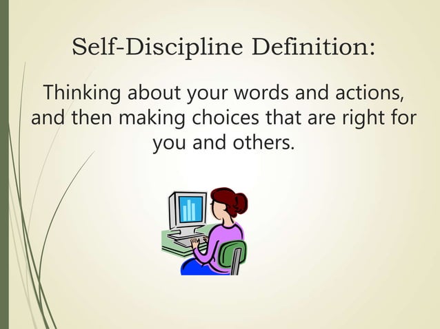 Character Education Self-discipline.ppt | Family and Relationships