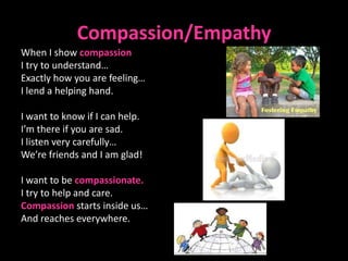 Character education – self knowledge | PPTX