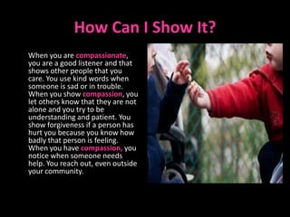 Character education – self knowledge | PPTX