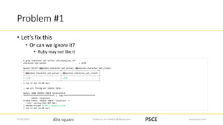 Character Encoding - MySQL DevRoom - FOSDEM 2015 | PDF