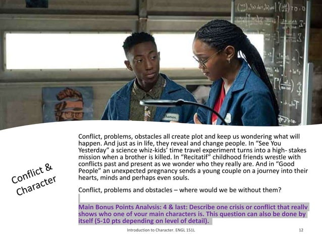 Introduction to Character Development | PPTX | Screenwriting | Content ...