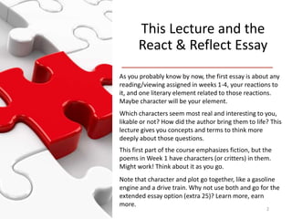 Introduction to Character Development | PPTX | Screenwriting | Content ...