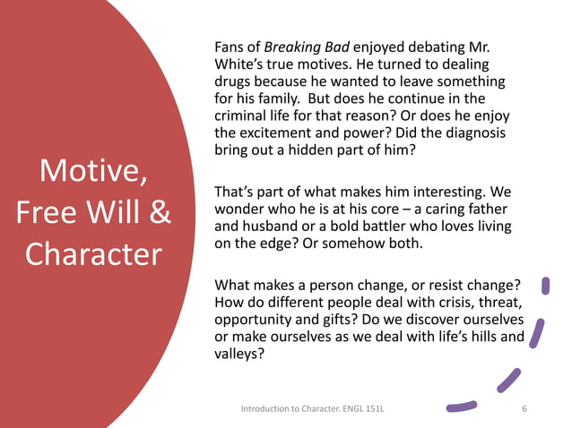 Introduction to Character Development | PPTX | Screenwriting | Content ...