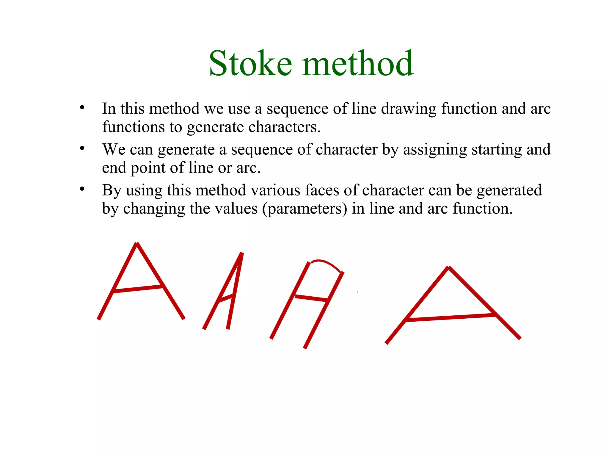 Character generation | PPT