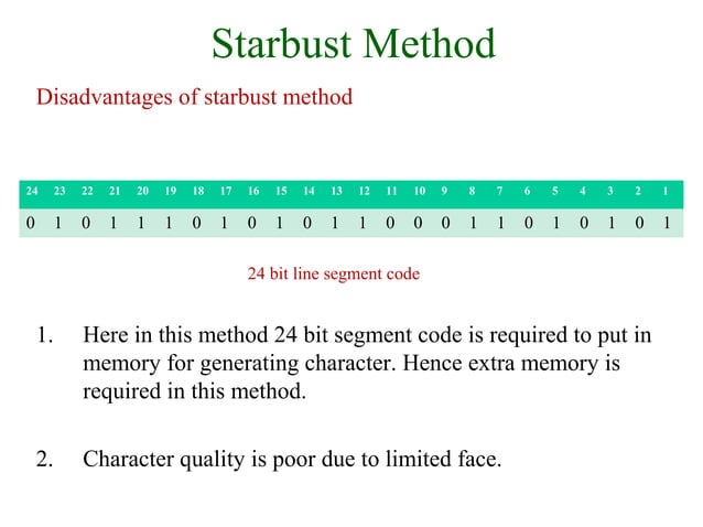 Character generation | PPT