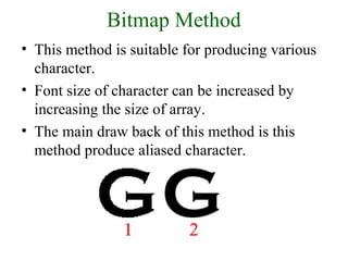 Character generation | PPT