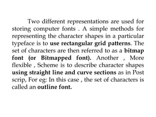 Character generation | PPTX