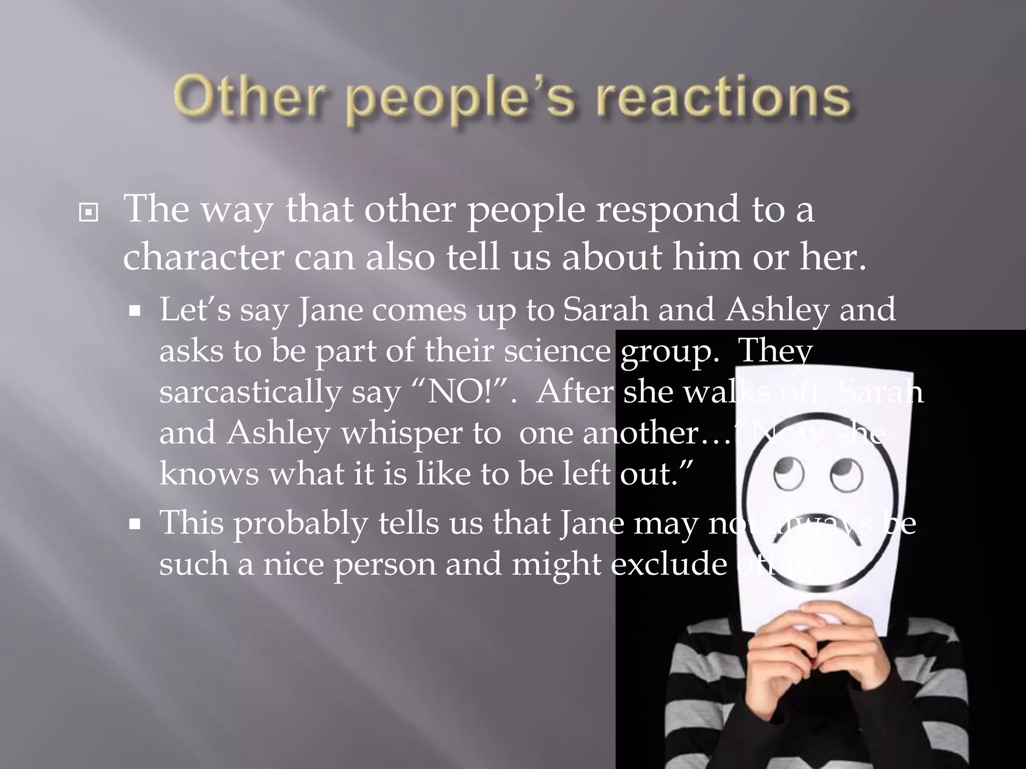 Character in fiction | PPTX