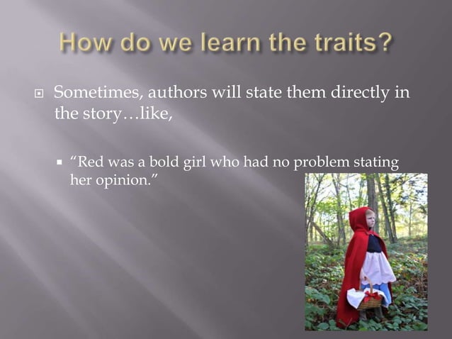 Character in fiction | PPTX | Fiction | Books and Literature