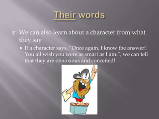 Character in fiction | PPTX