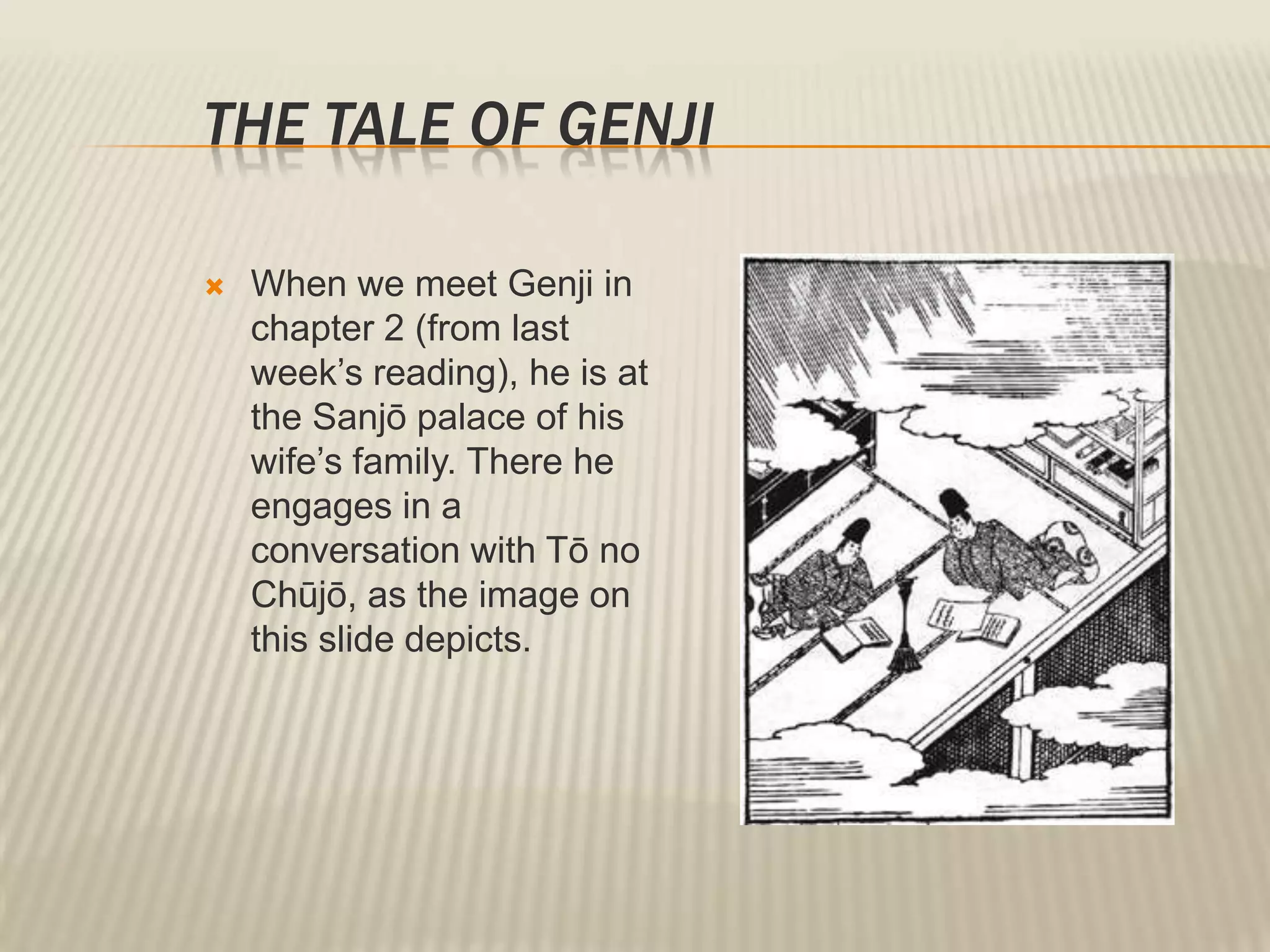 Character in the tale of genji | PPTX