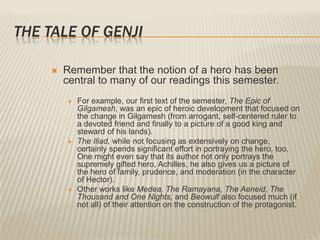 Character in the tale of genji | PPT