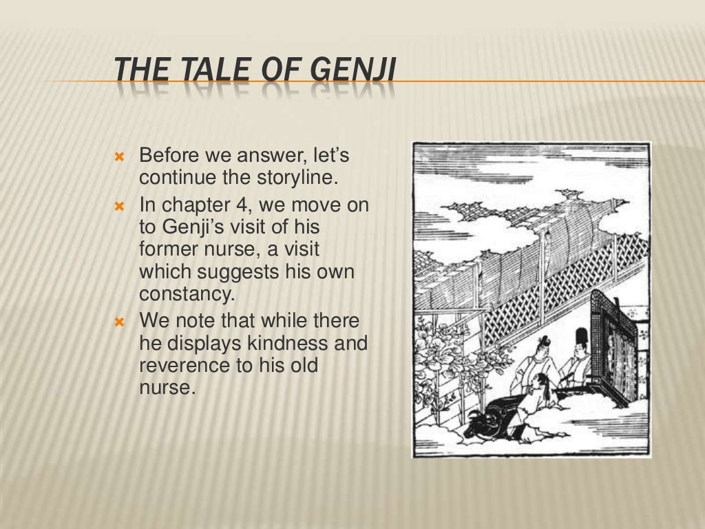 Character in the tale of genji