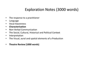 Characterisation | PPTX