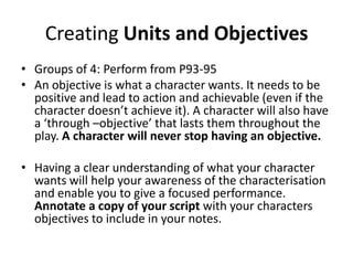 Characterisation | PPTX