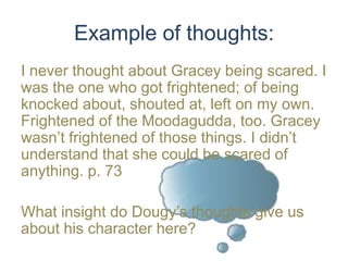 Characterisation in Dougy by Ja | PPTX