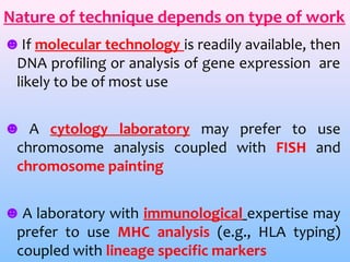 Characterisation of cell lines | PPT