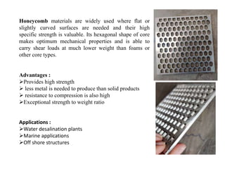 CHARACTERISATION OF HONEYCOMB STRUCTURE.pptx