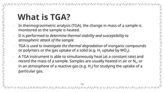 Characterisation techniques for bachelors students in chemistry ...